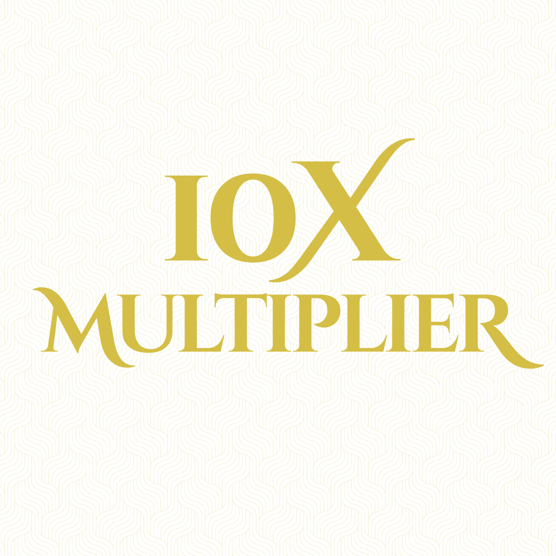 10X Multiplier - The Queen Baton Rouge Casino